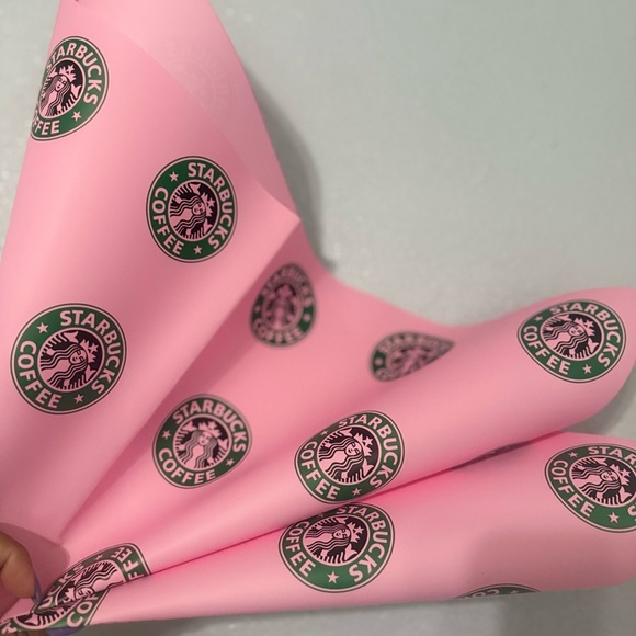 Starbucks | Party Supplies | Wrapping Paper Luxury Brands Waterproof 2 ...